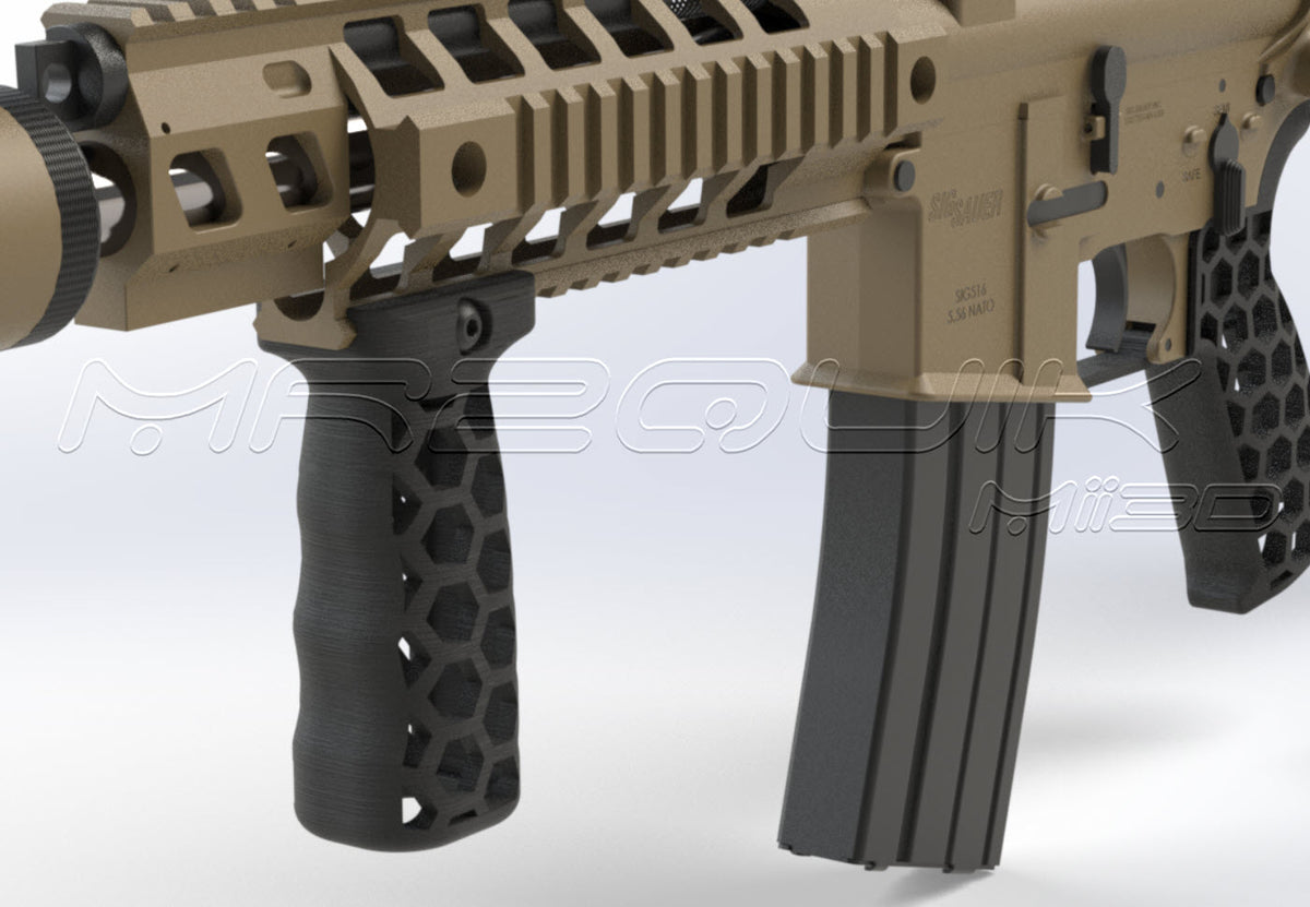 Skeleton HexCut Vertical Forward ForeGrip – MR2QUIK